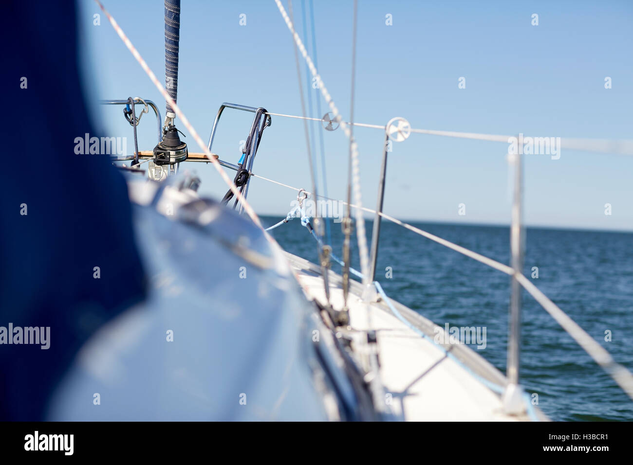 Luxury yacht in closeup hi-res stock photography and images - Alamy