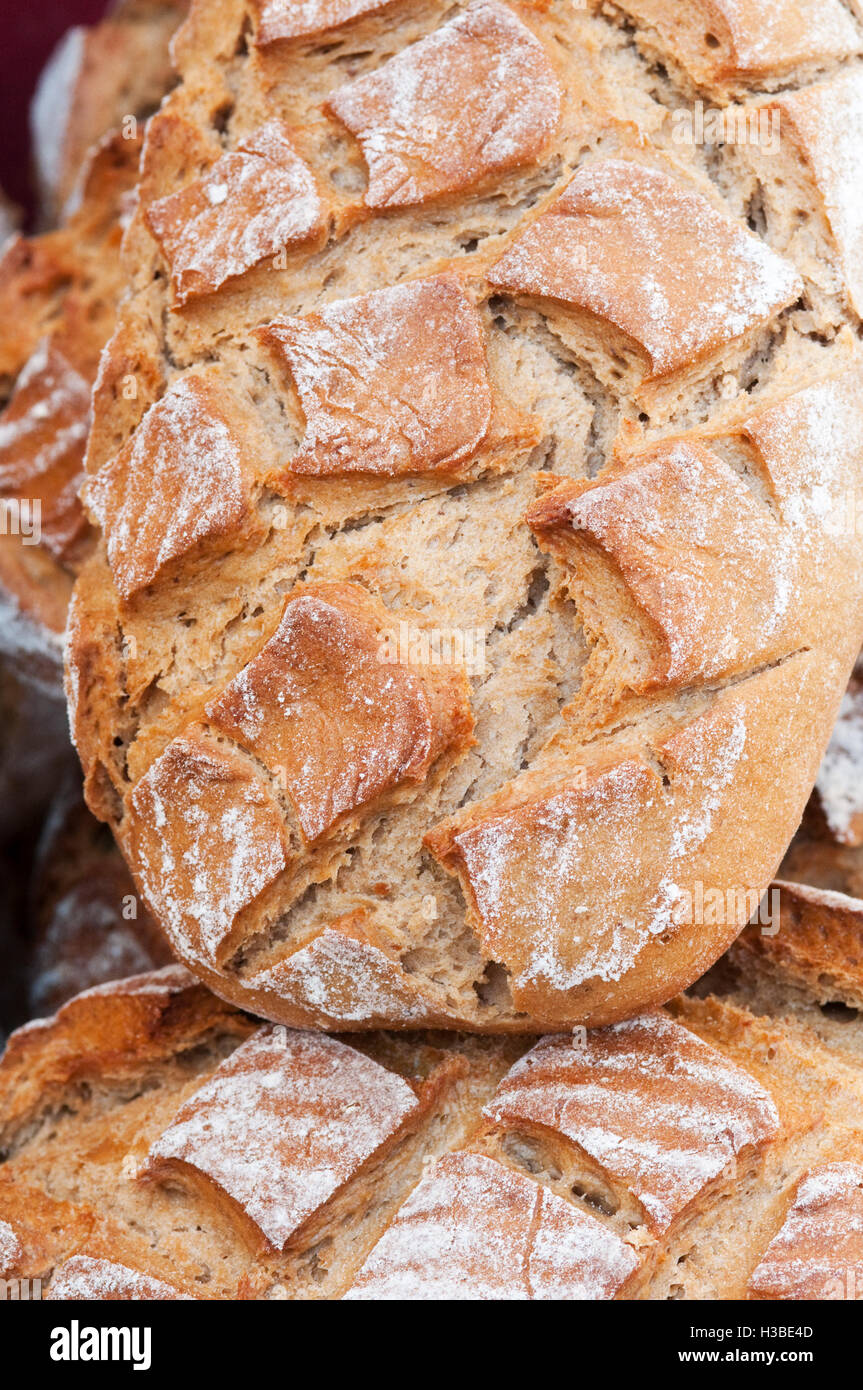 Austria, Salzburg, Black Rye Bread Stock Photo - Alamy