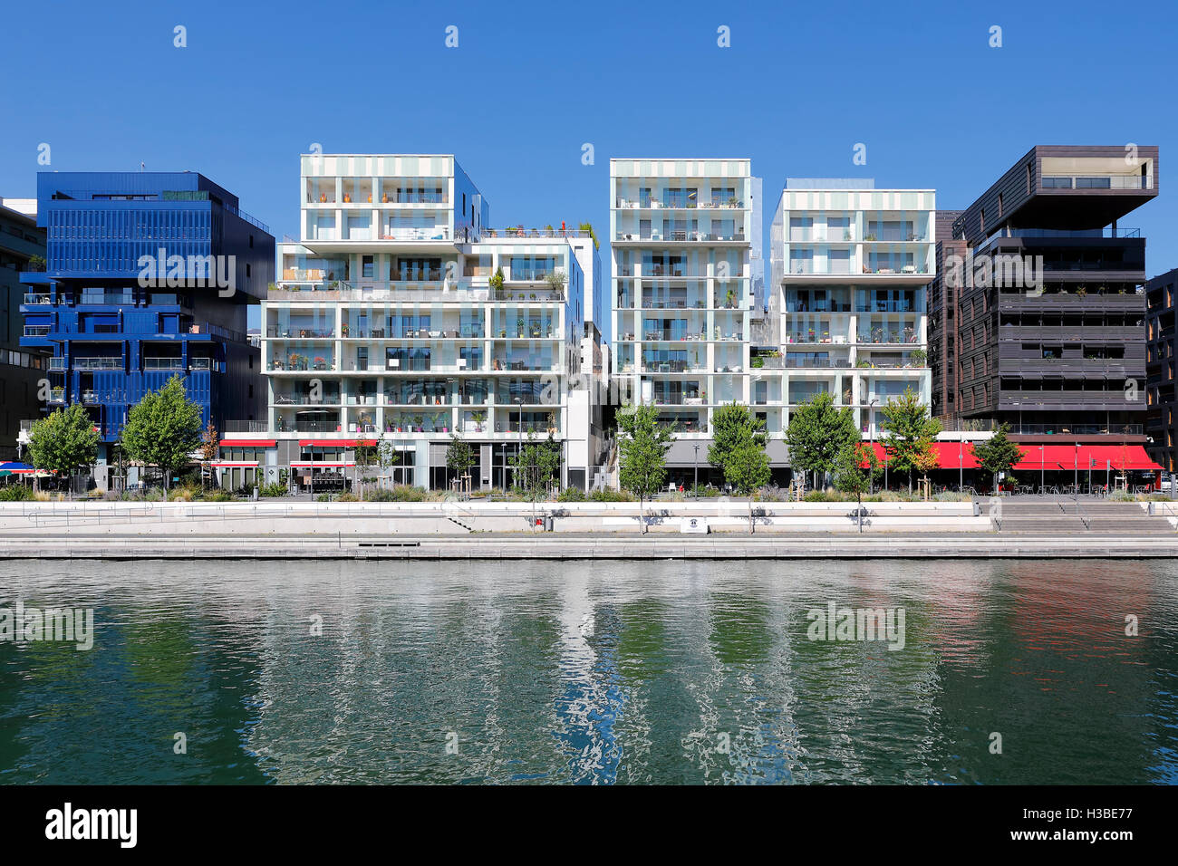 Famous Confluence District in Lyon, France Stock Photo - Alamy