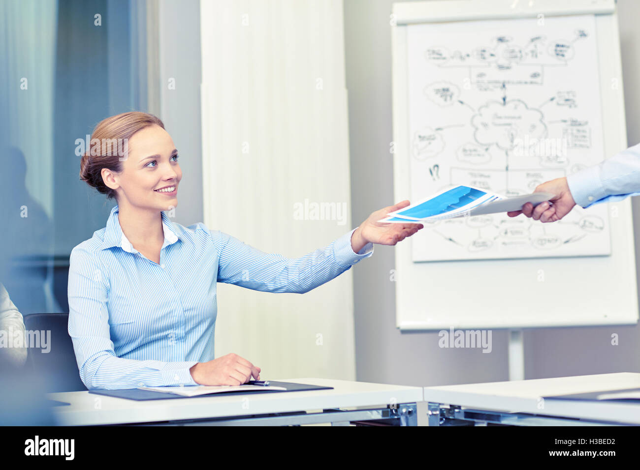 Taking to someone hi-res stock photography and images - Alamy