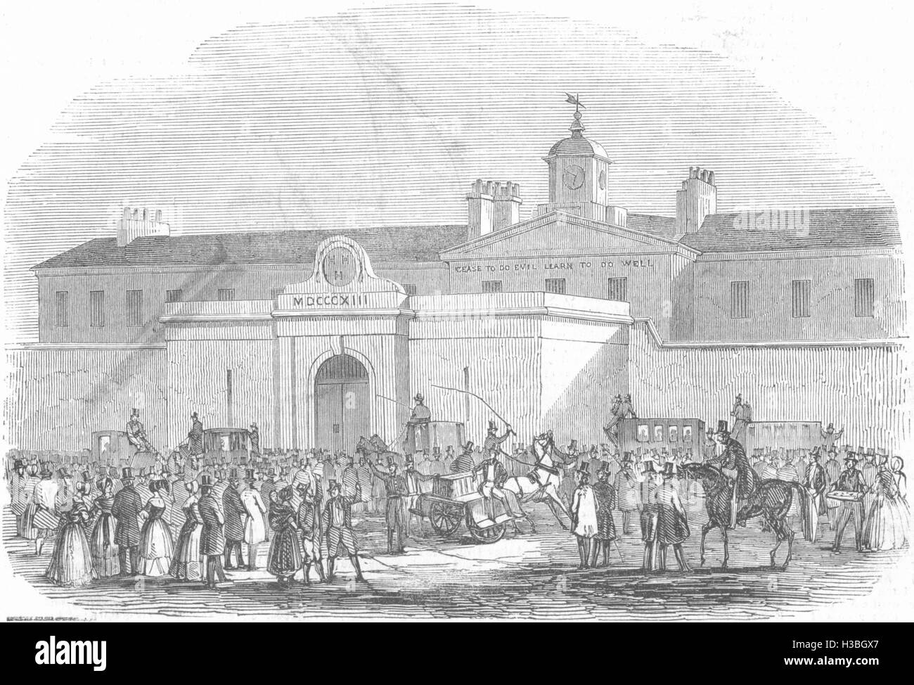 IRELAND Visit to O'Connell &c, In the Griffith College, Dublin 1844 ...