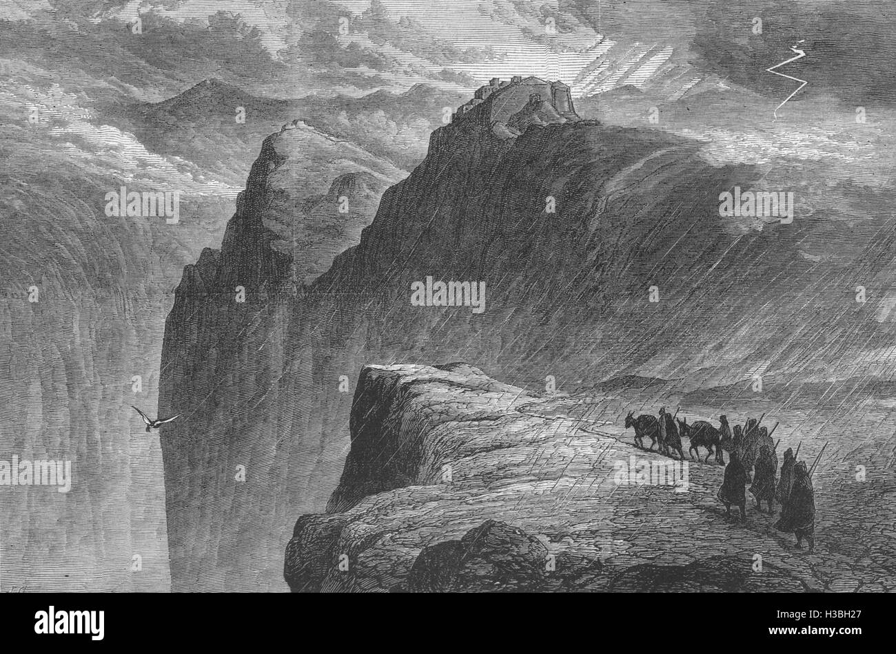 Frontier castle Black and White Stock Photos & Images - Alamy