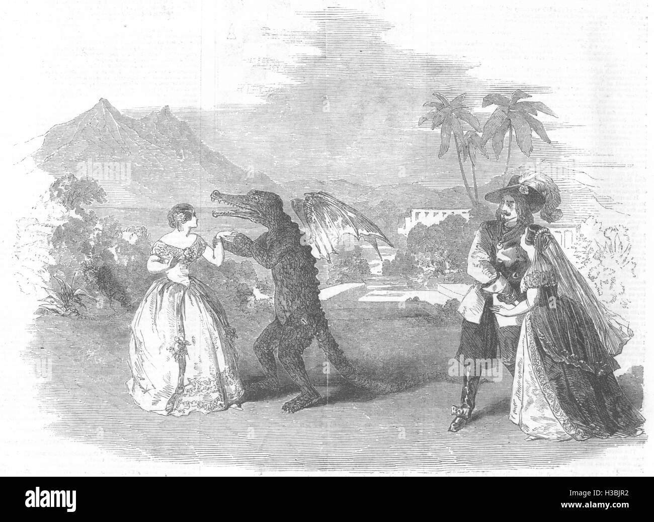 PERFORMING ARTS Scene from the Queen of Frogs, at the Lyceum theatre ...