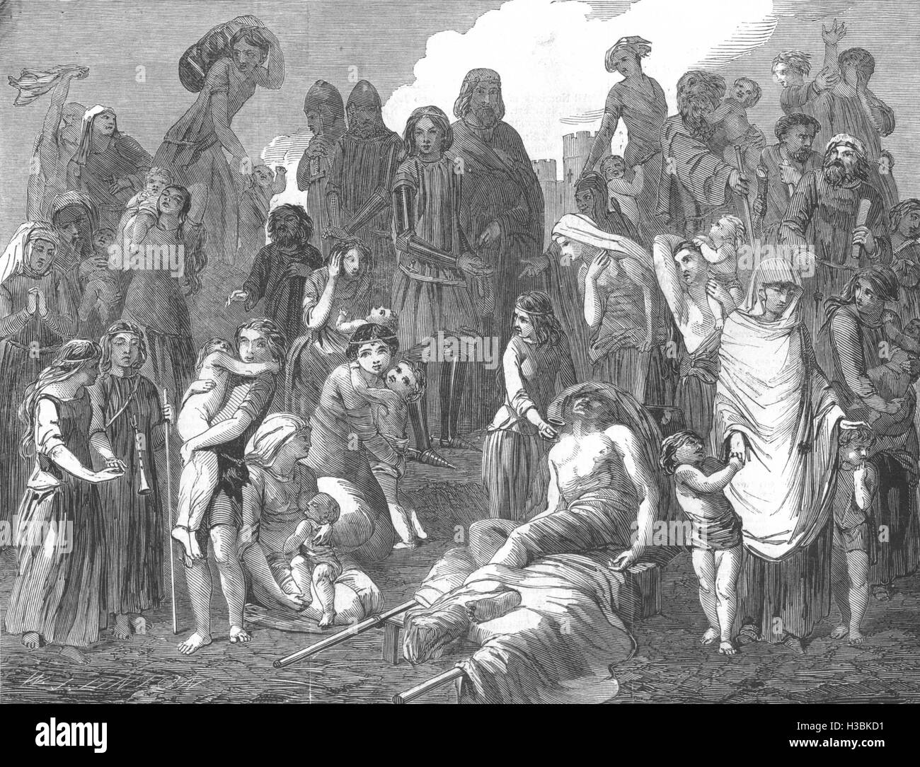 Siege of calais hi-res stock photography and images - Alamy