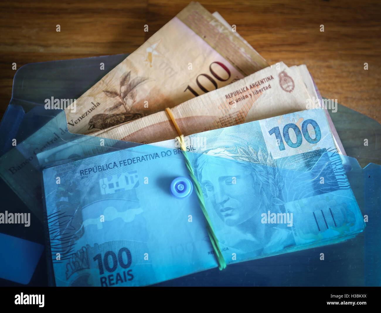 Brazil money reais Stock Photo - Alamy