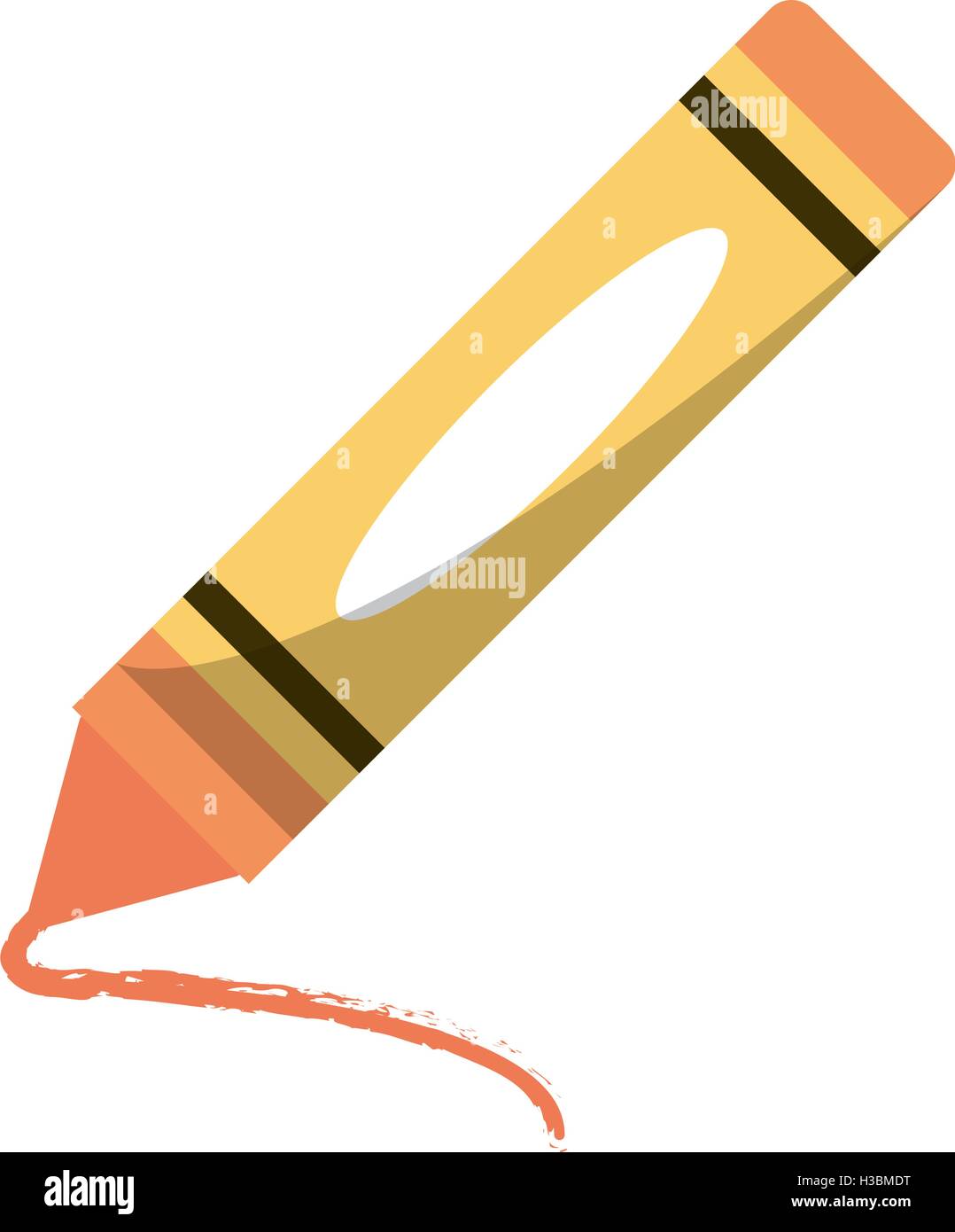 Crayon object and school tool design Stock Vector Image & Art - Alamy