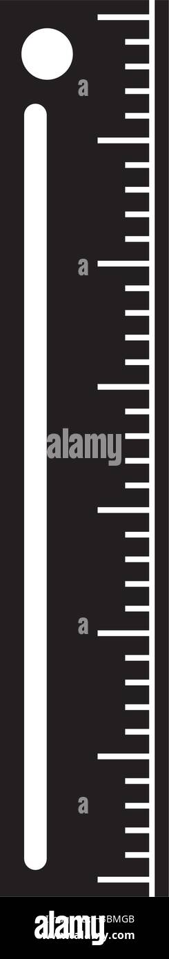 Ruler object and school tool design Stock Vector Image & Art - Alamy