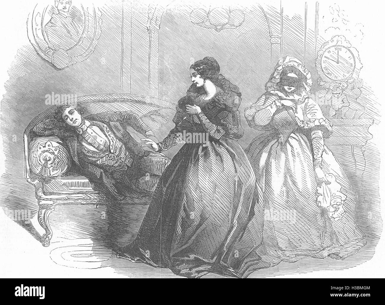LONDON Opera Comique at the St Jamess Theatre 1849. The Illustrated ...