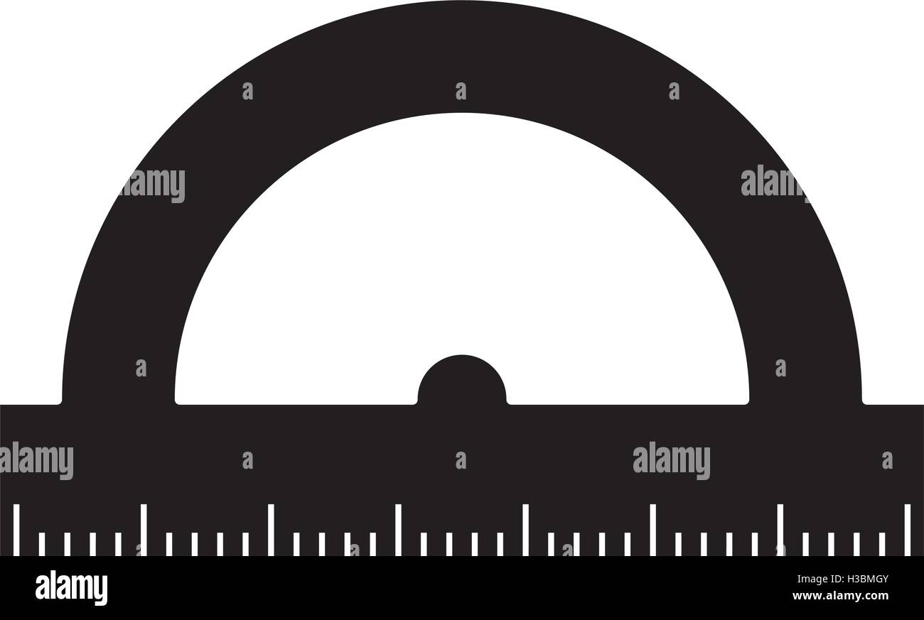 Ruler object and school tool design Stock Vector Image & Art - Alamy