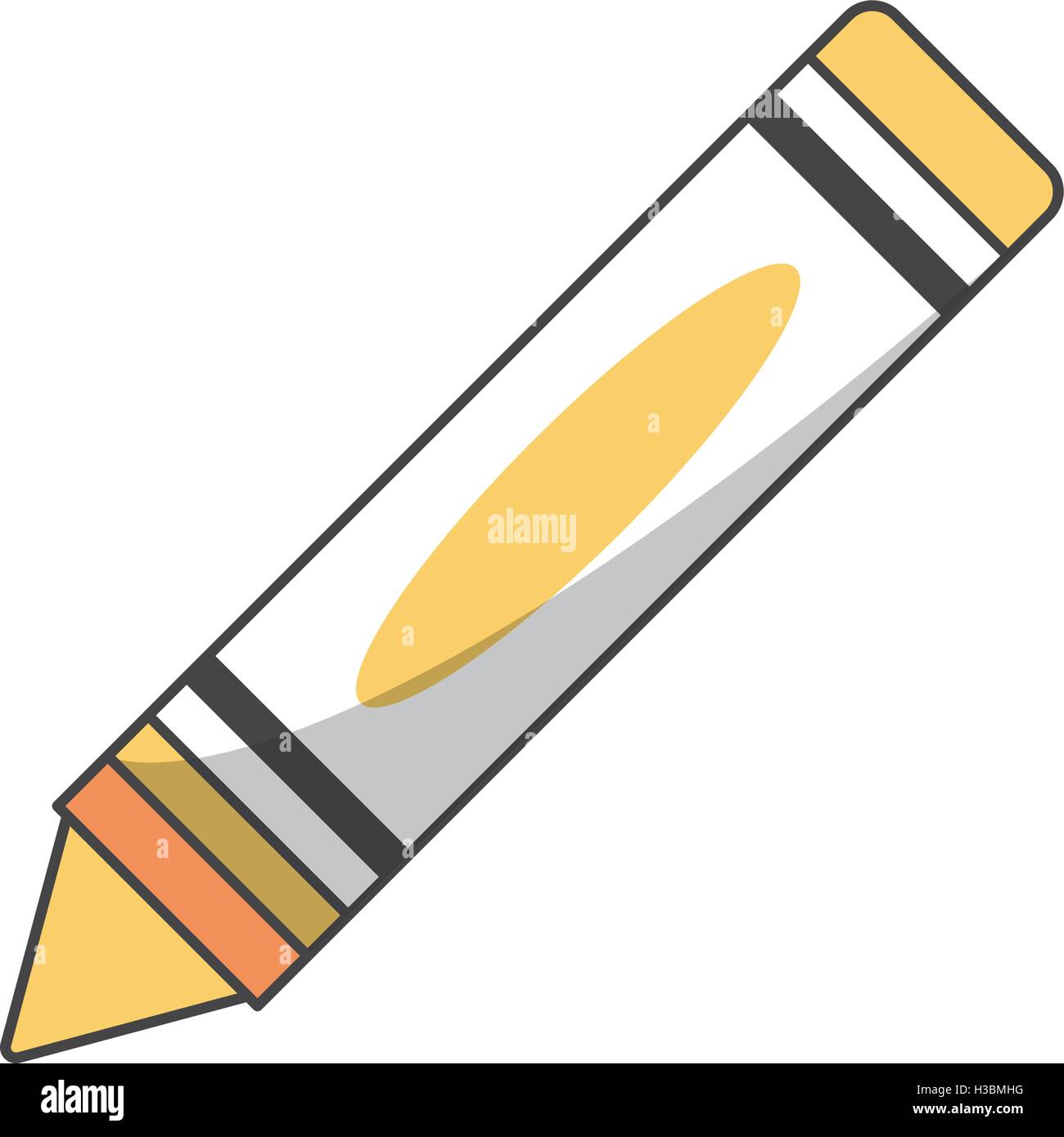 Crayon object and school tool design Stock Vector Image & Art - Alamy