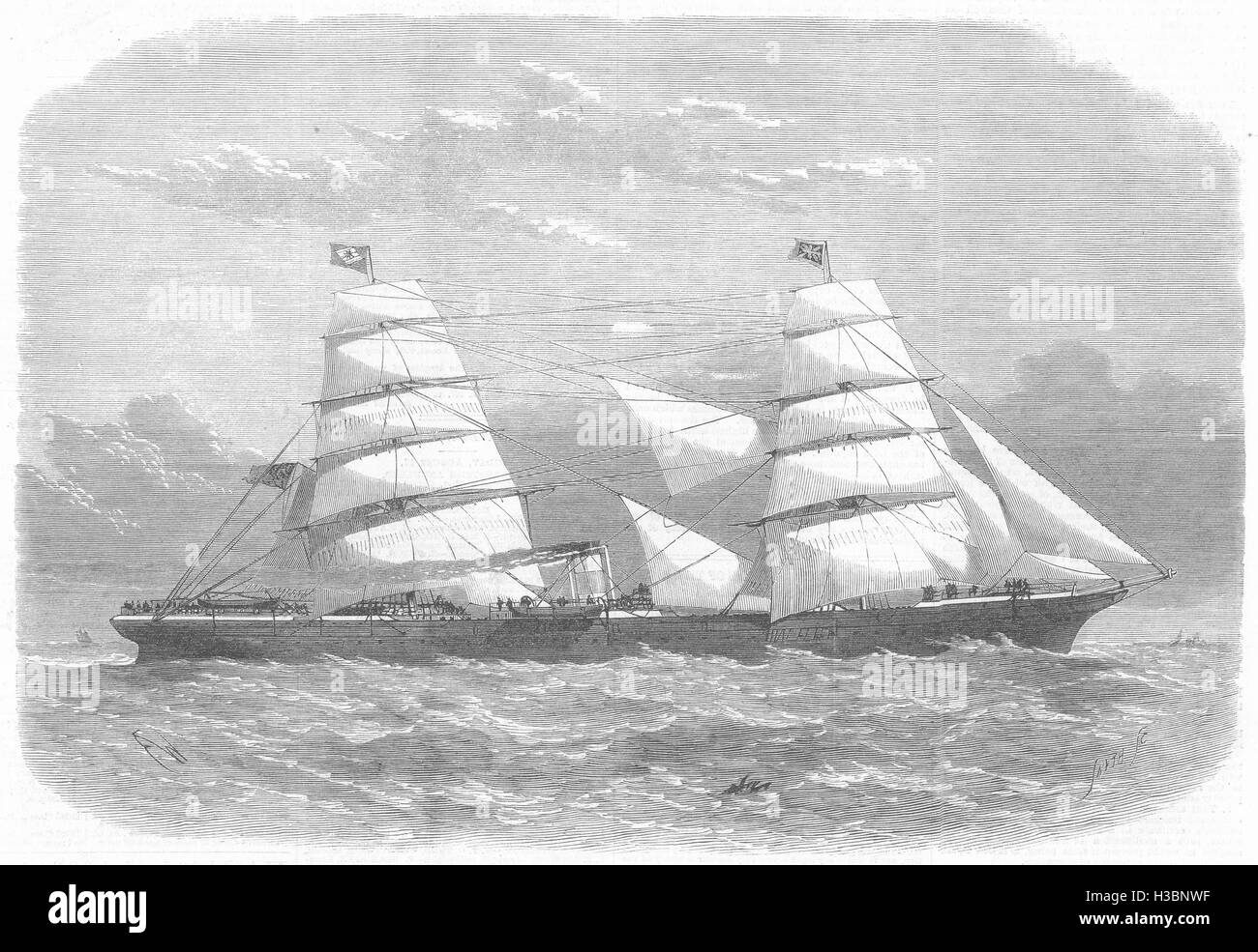 New york packet ship hi-res stock photography and images - Alamy