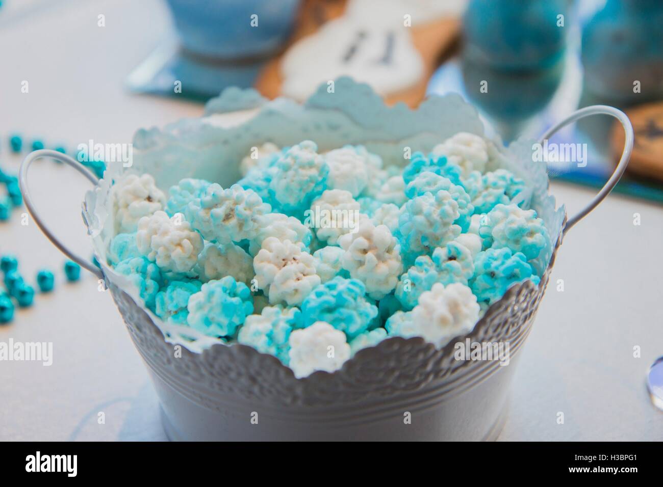 Candy bar on wedding ceremony with different candies Stock Photo - Alamy