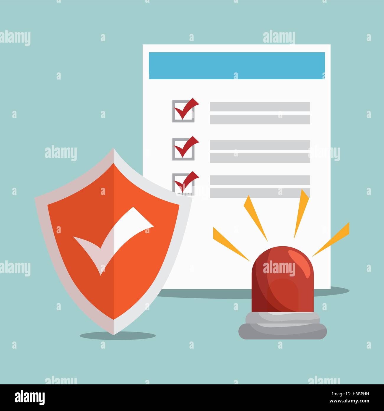 security insurance design Stock Vector Image & Art - Alamy