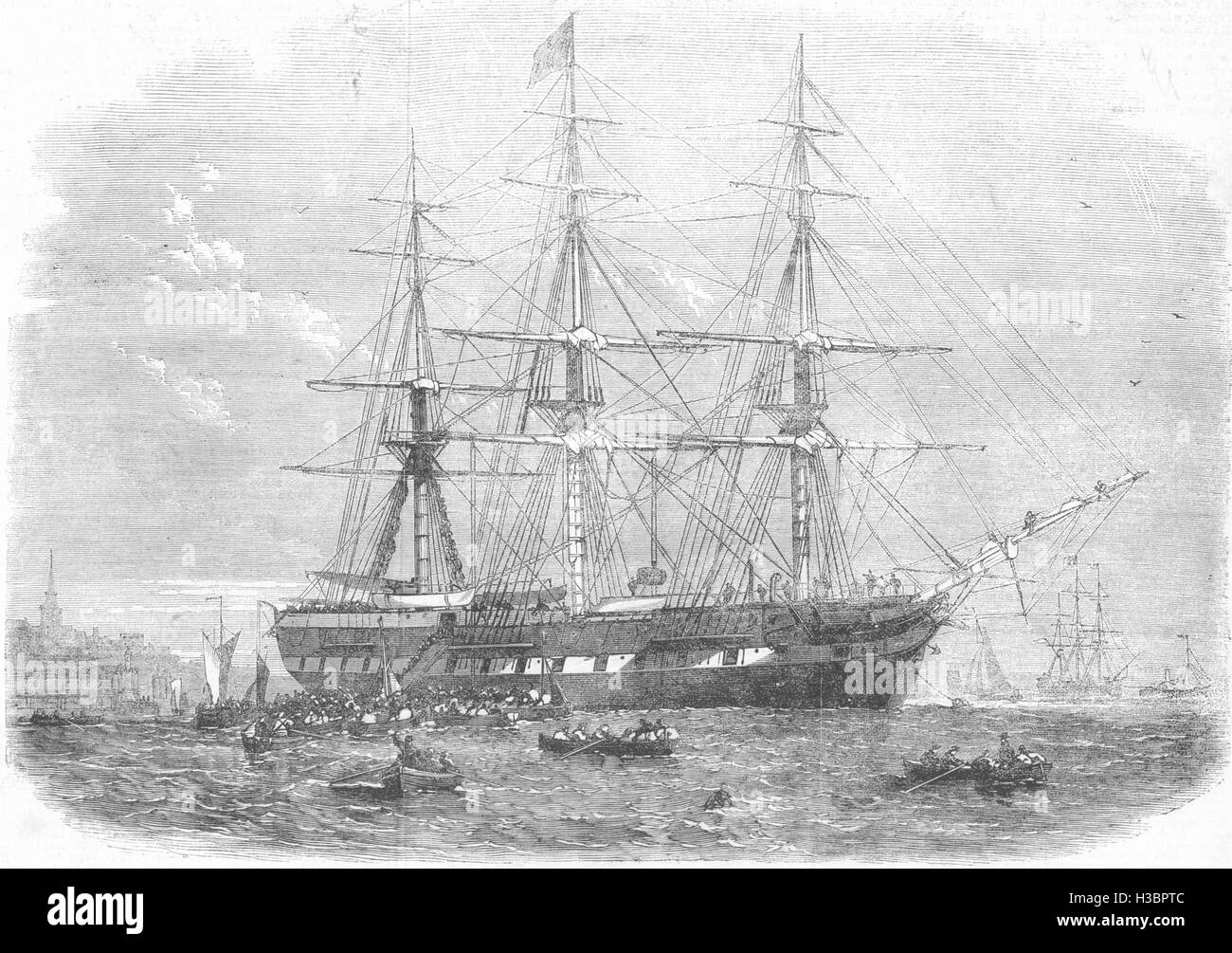 Emigrant ship 19th century hi-res stock photography and images - Alamy