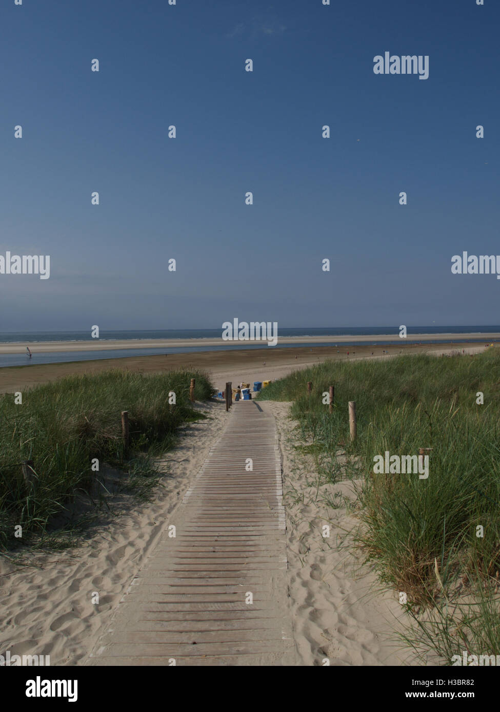 The beach of langeoog Stock Photo - Alamy