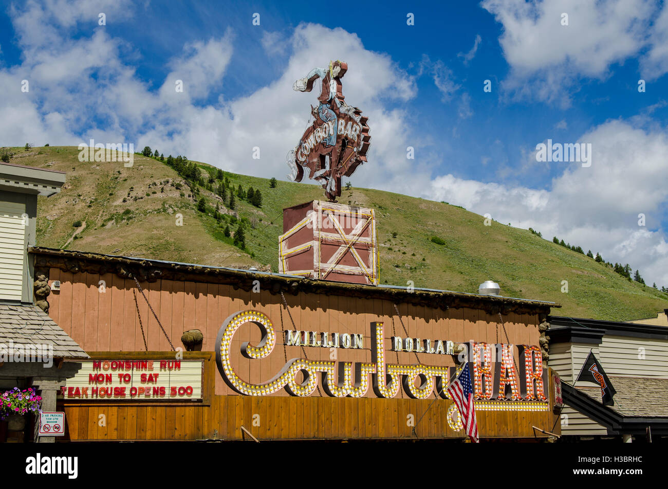 Jackson wyoming downtown hi-res stock photography and images - Alamy
