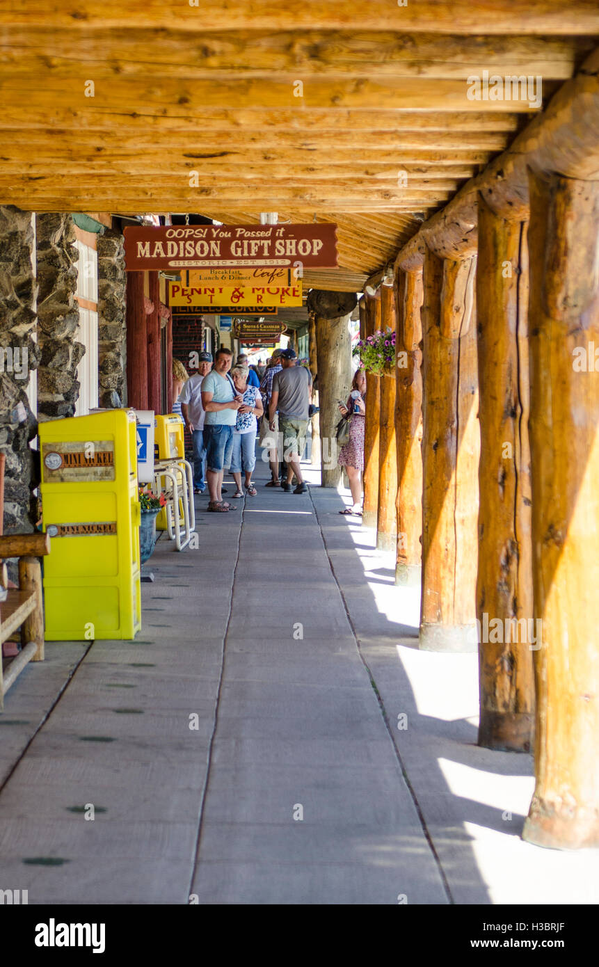 Jackson wyoming downtown hi-res stock photography and images - Alamy