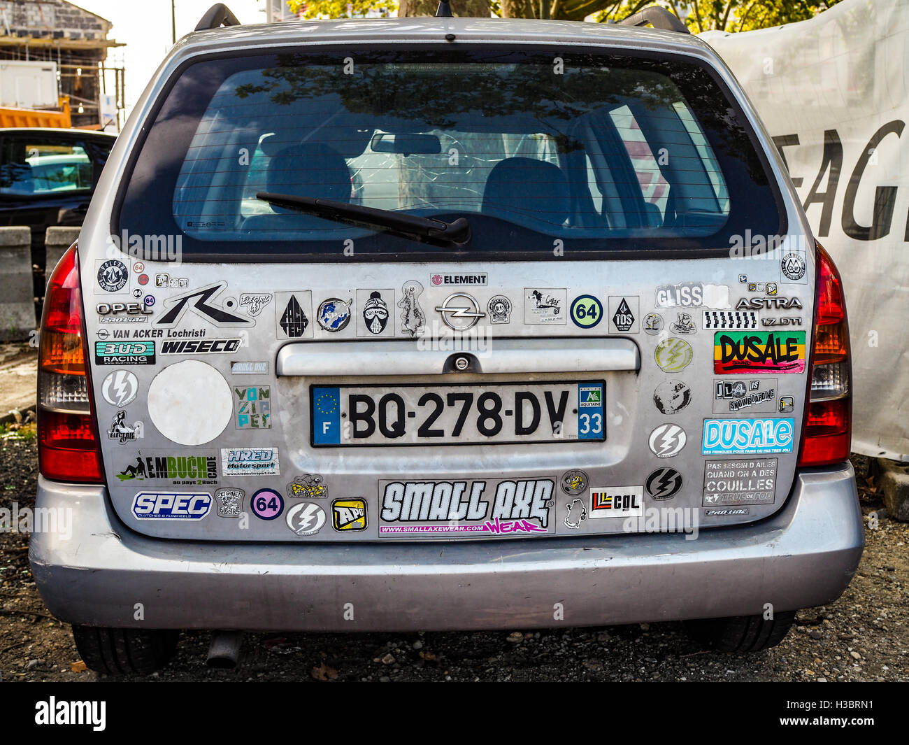 Car stickers hi-res stock photography and images - Alamy