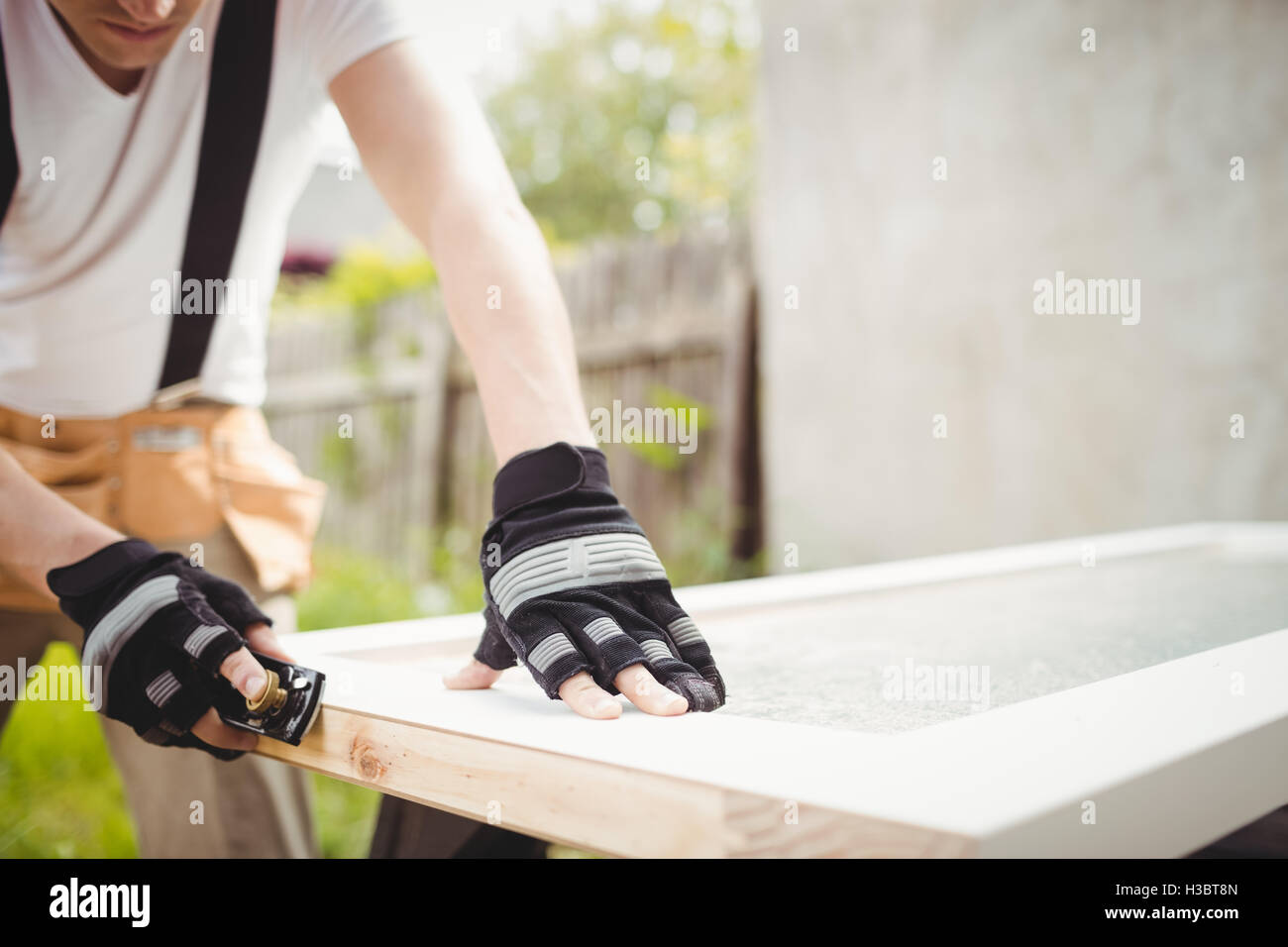 Wooden plane frame hi-res stock photography and images - Alamy