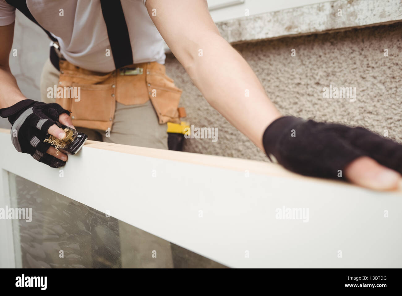 Wooden plane frame hi-res stock photography and images - Alamy