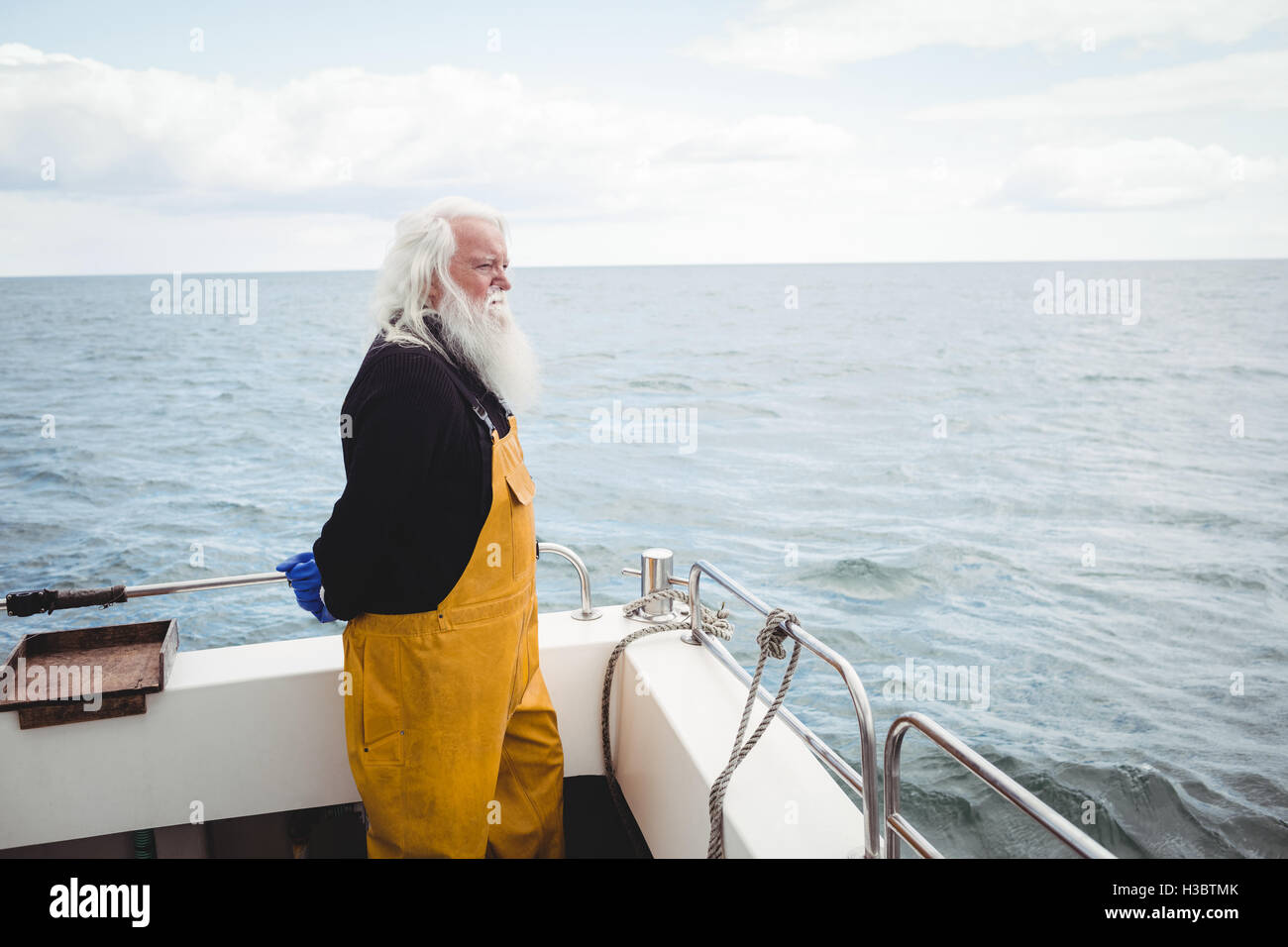 Looking back at boat hi-res stock photography and images - Alamy