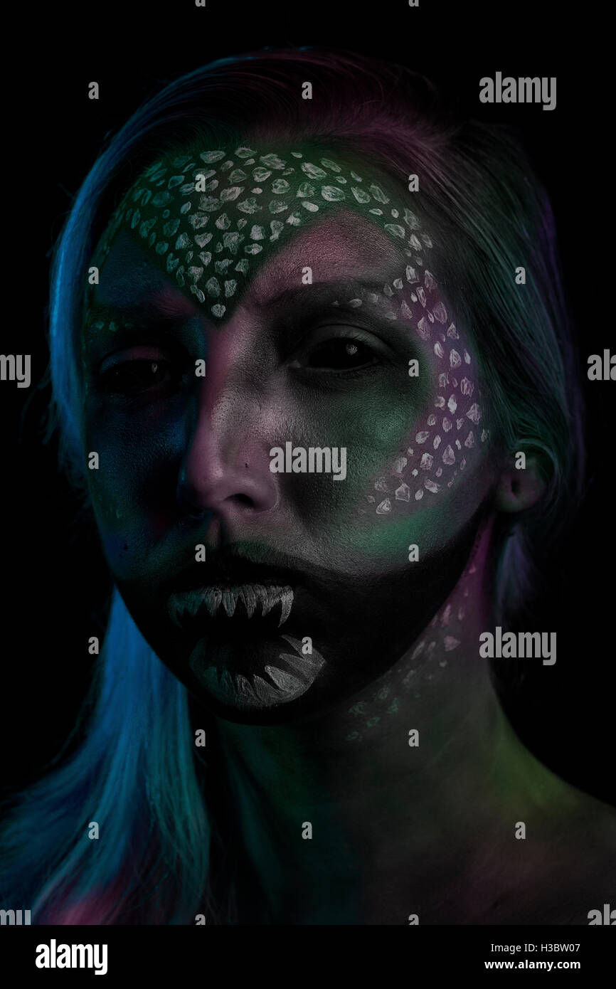 Alien Female Makeup