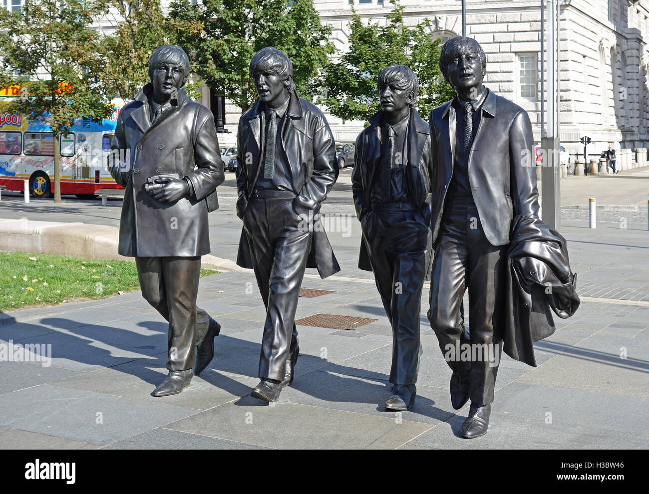 Sculpture famous pop band hi-res stock photography and images - Alamy