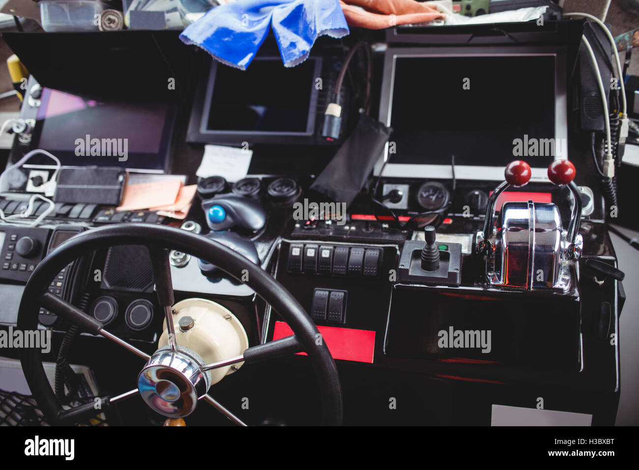 Boat control panel hi-res stock photography and images - Alamy