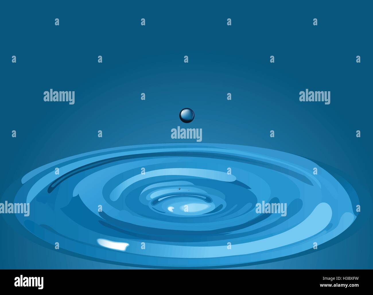 Frozen waterdrop Stock Vector Images - Alamy