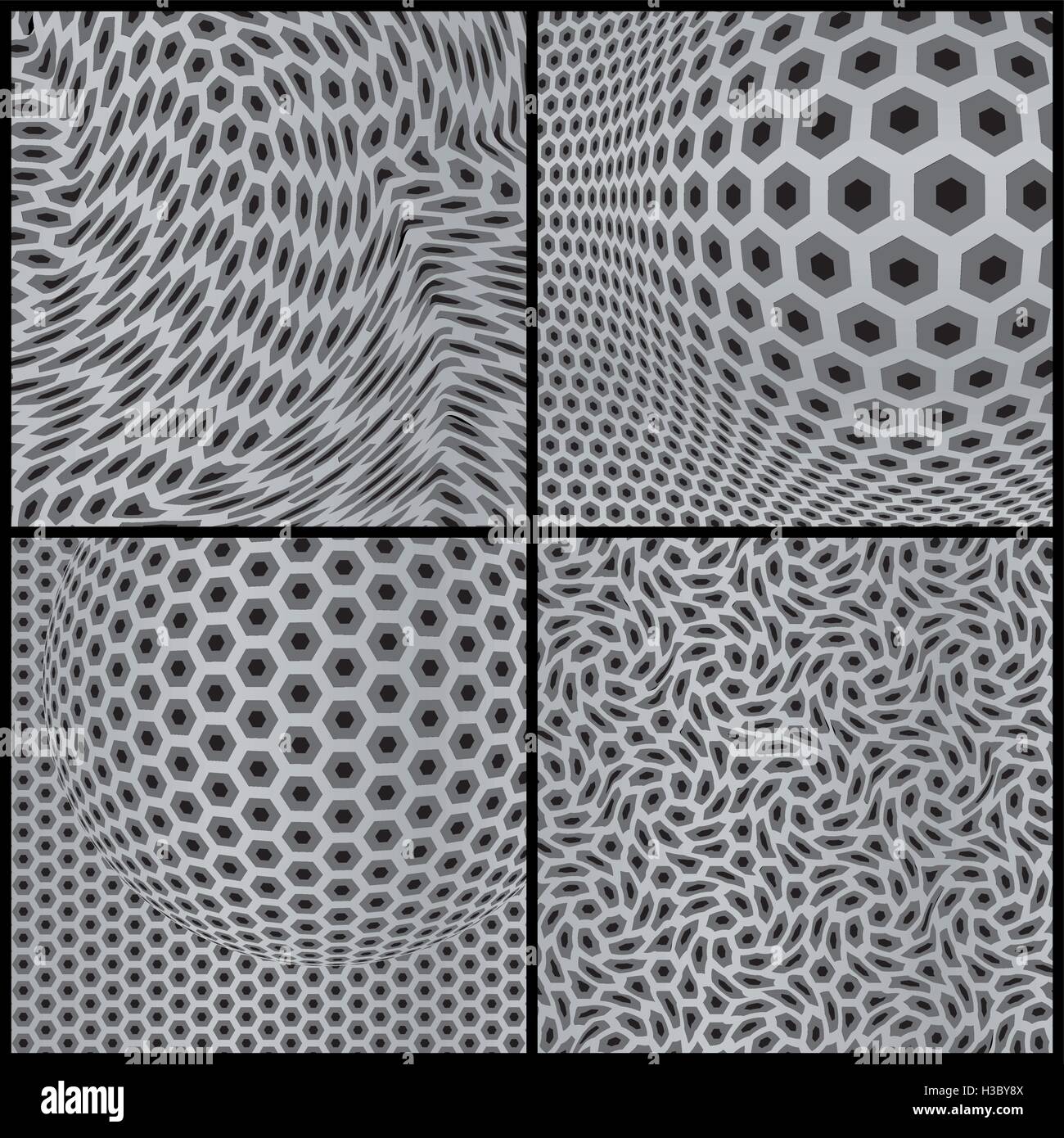 Technical honeycomb background Stock Vector Images - Alamy