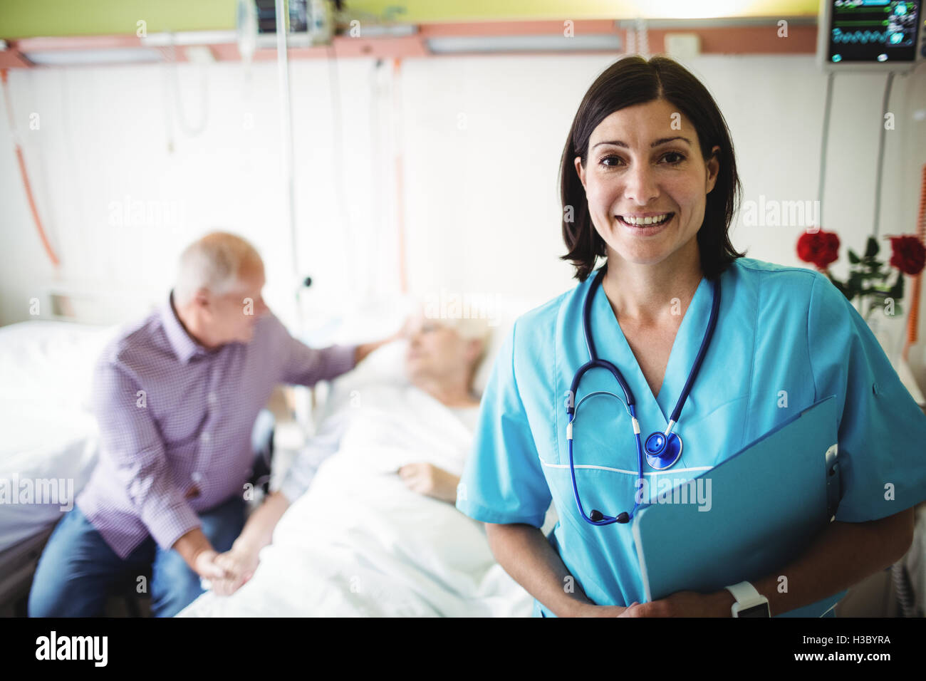Portrait senior nurse hi-res stock photography and images - Alamy