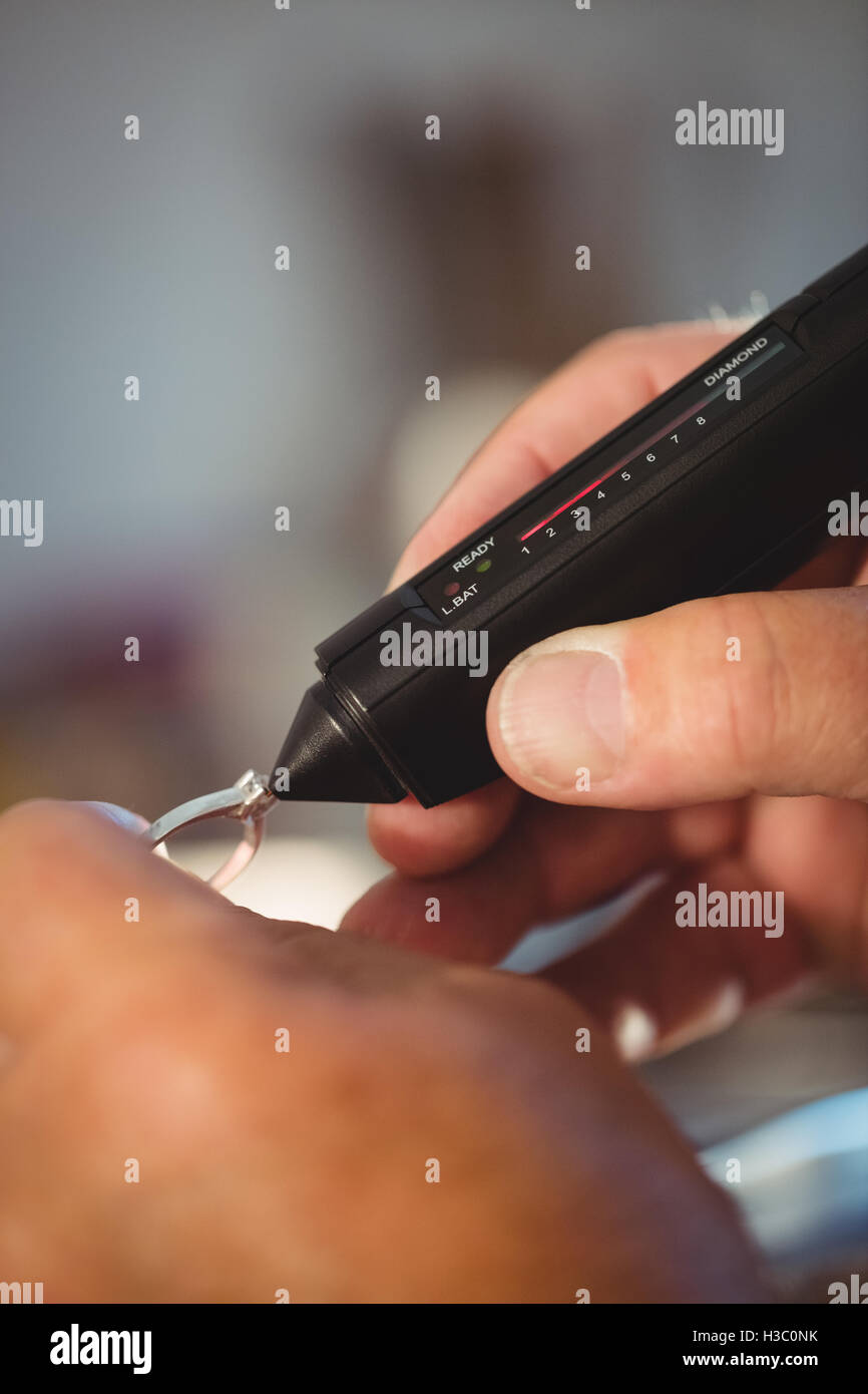 Soldering ring jewelry hi-res stock photography and images - Alamy