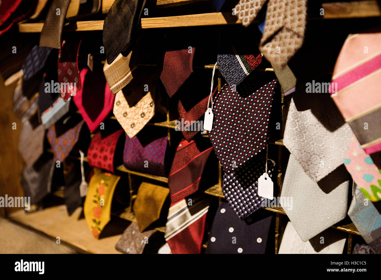 Ties on display hi-res stock photography and images - Alamy
