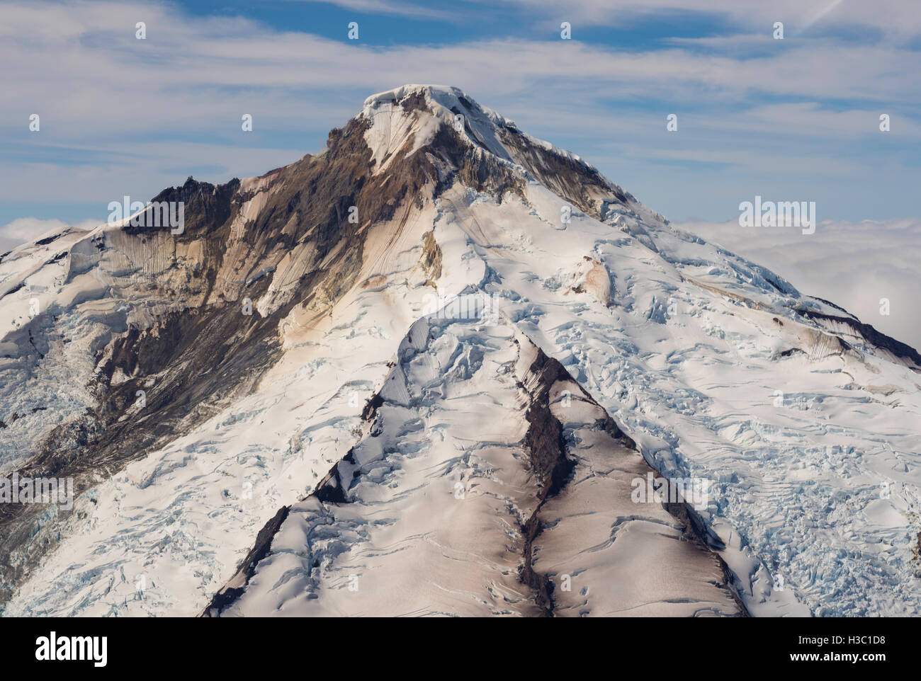 Aerial view iliamna volcano lake hi-res stock photography and images ...