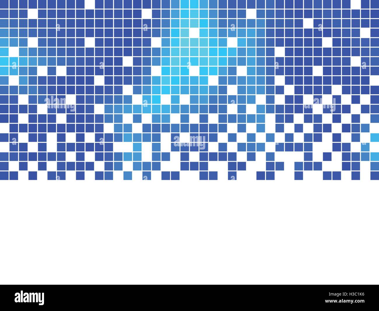 Seamless aqua blue square Stock Vector Images - Alamy