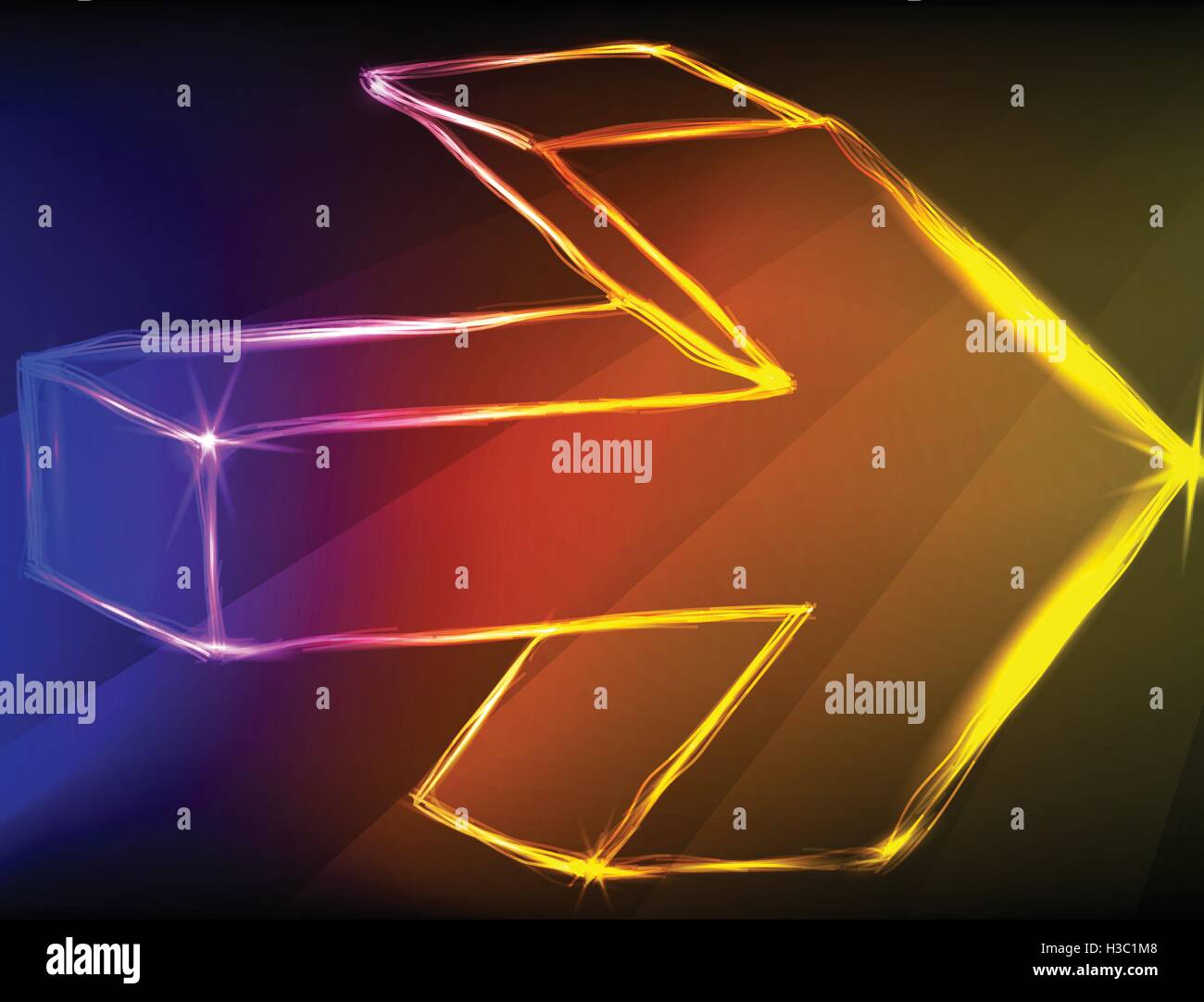 Abstract arrows light background Stock Vector Image & Art - Alamy