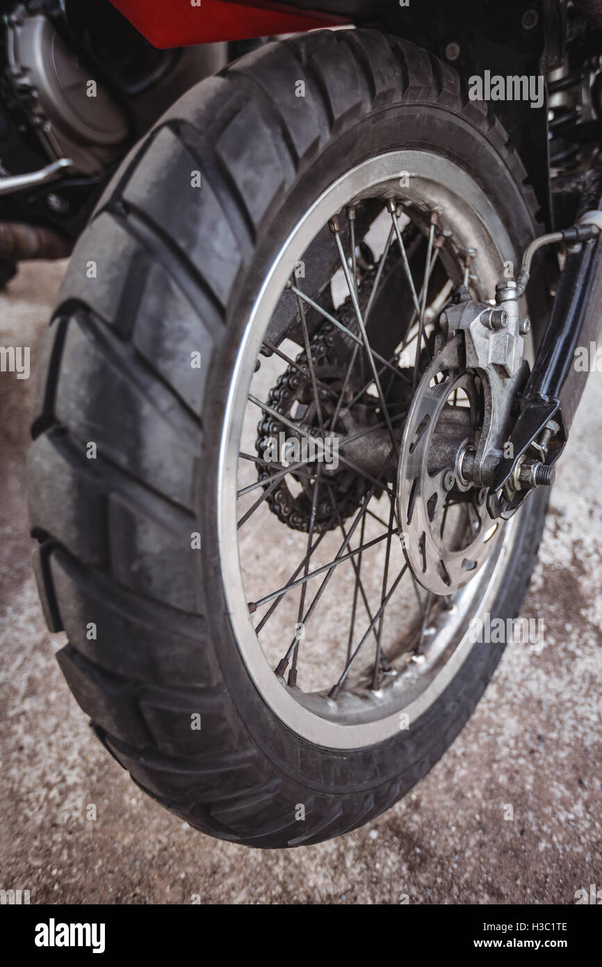 Motorcycle wheel hi-res stock photography and images - Alamy