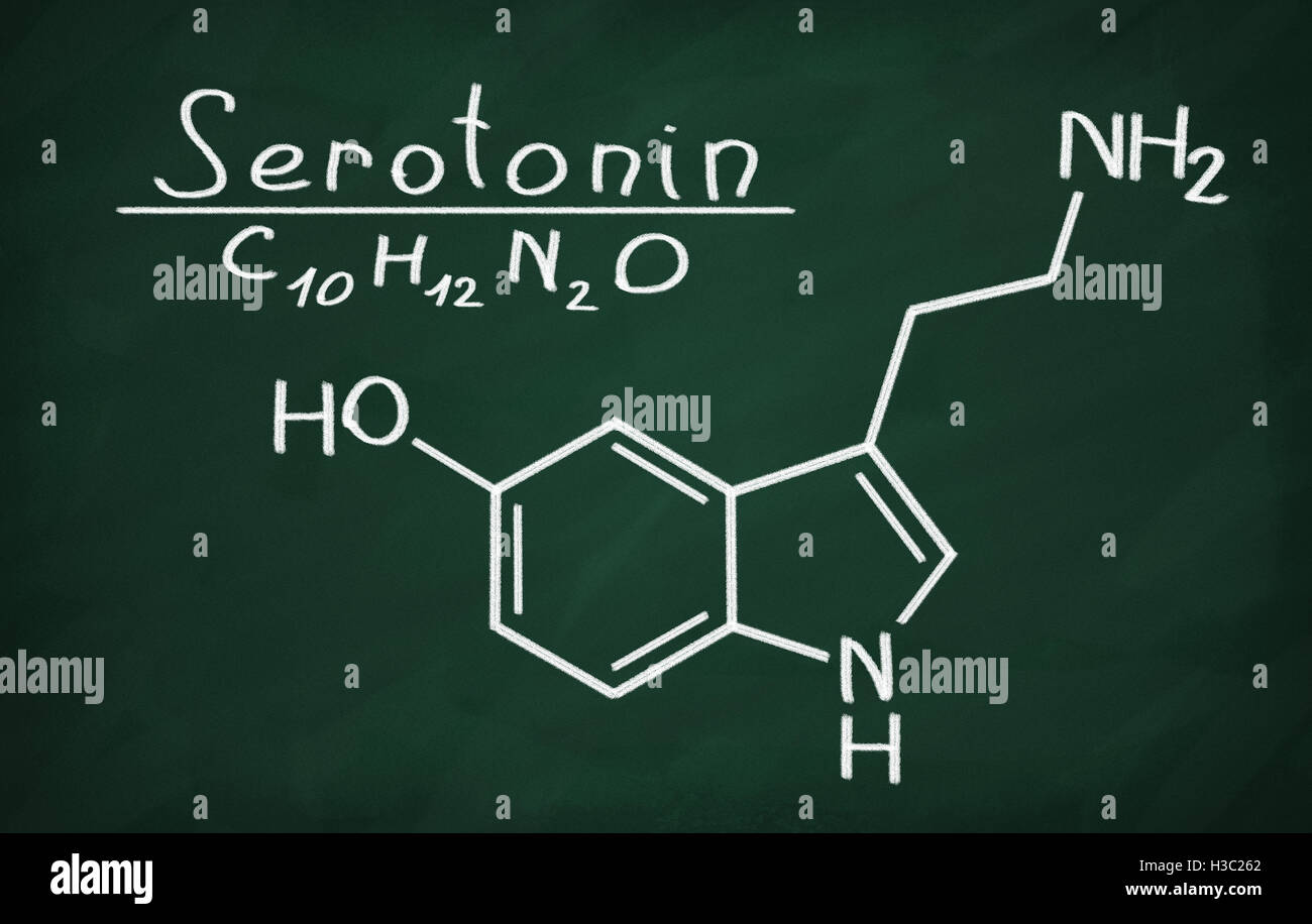 Neurotransmitter serotonin hi-res stock photography and images - Alamy