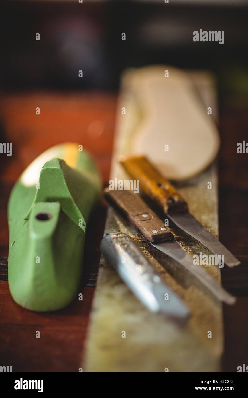 Shoemaking tools hi-res stock photography and images - Alamy