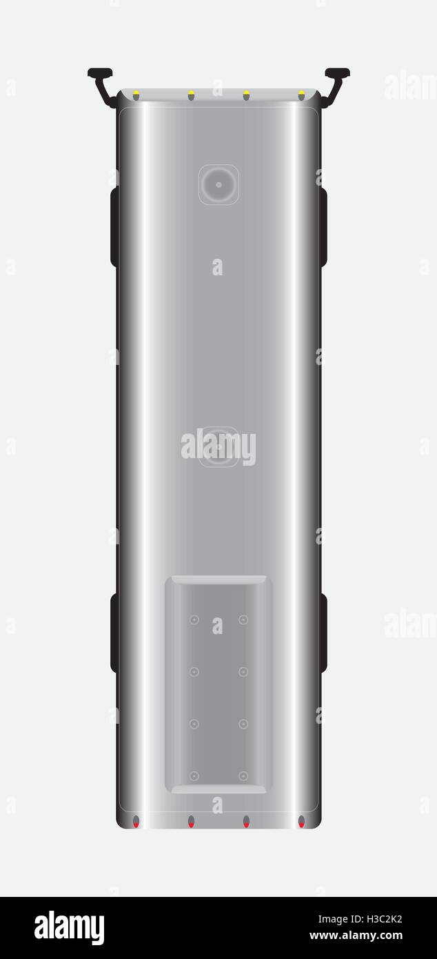 Top view of city bus Vector Illustration Stock Vector Image & Art - Alamy