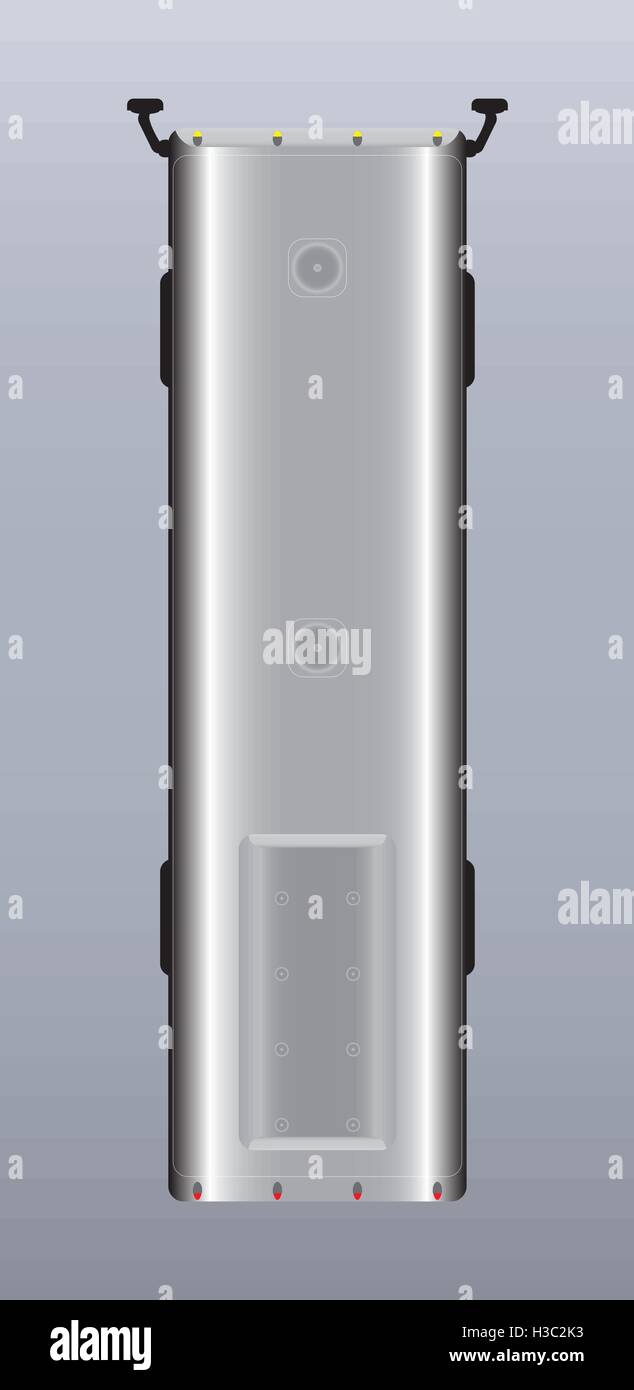 Top view of city bus Vector Illustration Stock Vector Image & Art - Alamy