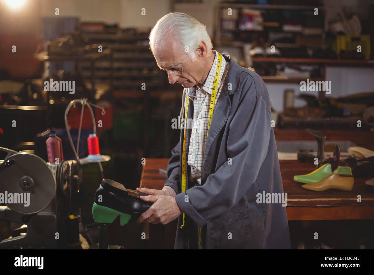 Shoe last stand hi-res stock photography and images - Alamy