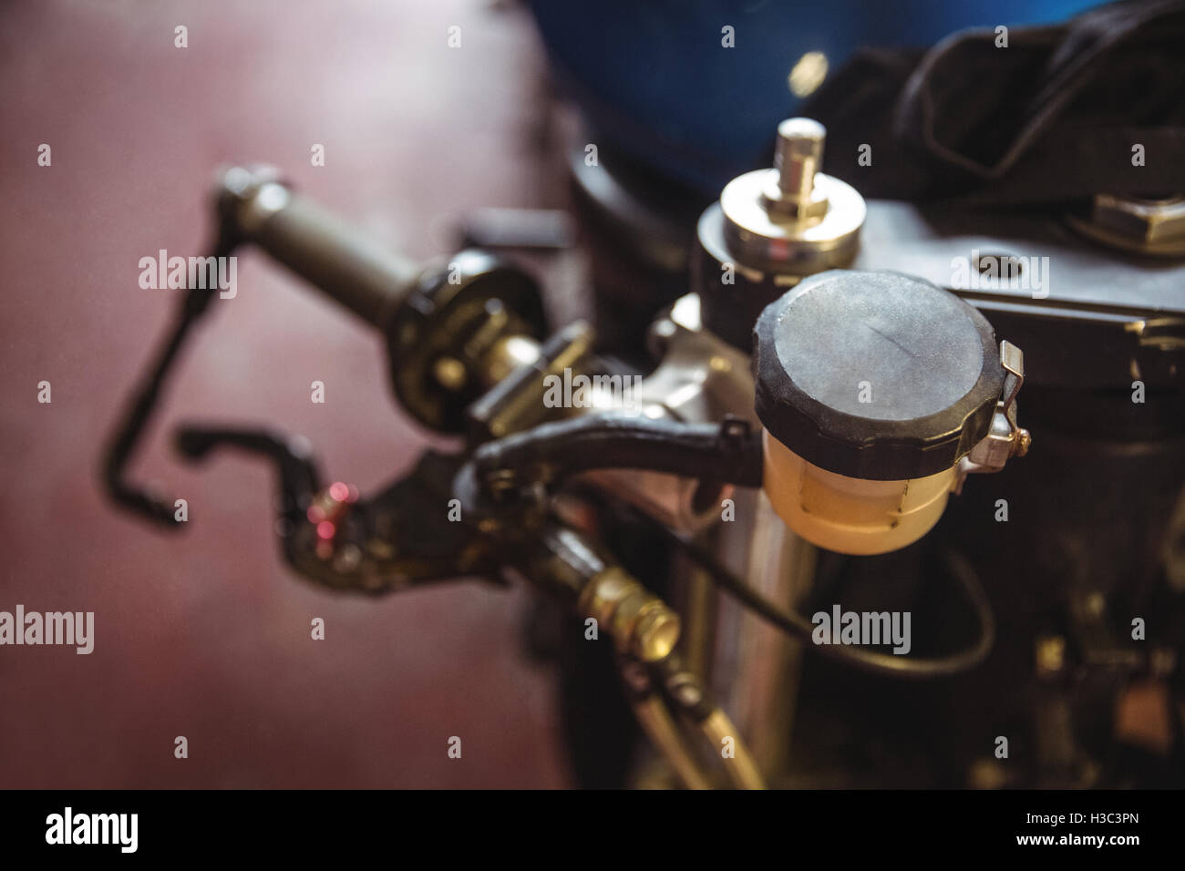 Parts of motorbike Stock Photo - Alamy