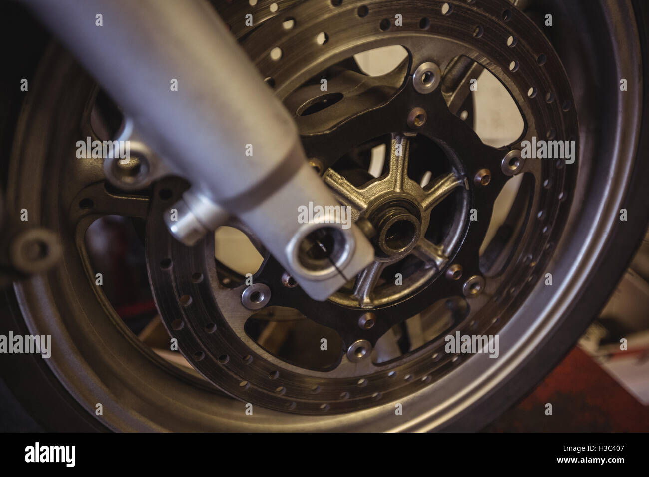 Motorcycle wheel hi-res stock photography and images - Alamy