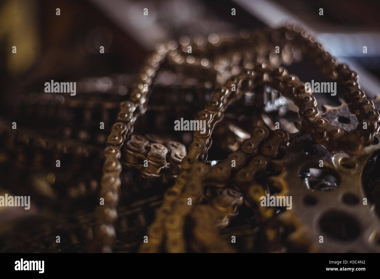 Motorbike chains hi-res stock photography and images - Alamy