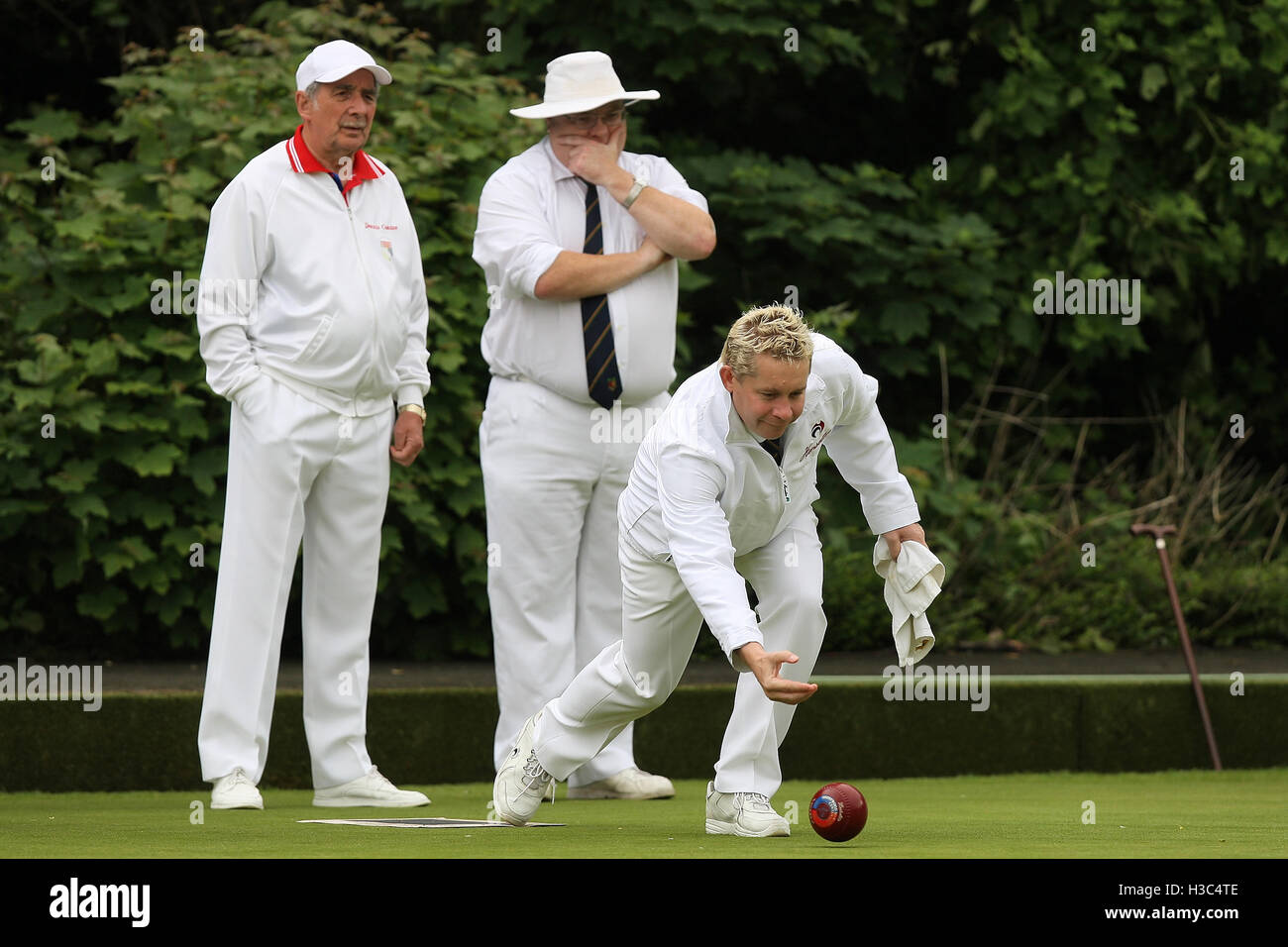 Greg Harlow bowls - Bowls at Brentwood BC, King George's Playing Field ...