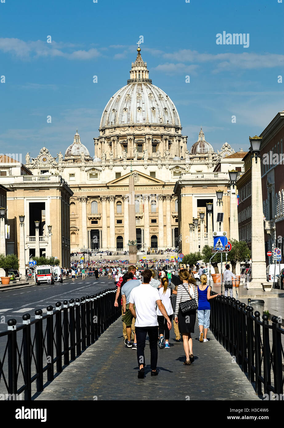 Pilgrims in rome in art hi-res stock photography and images - Alamy