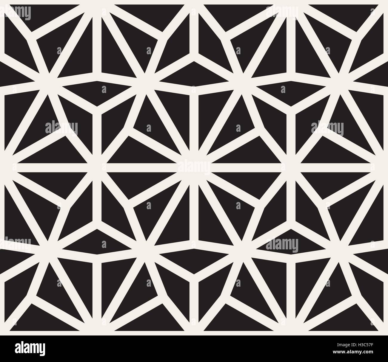 Vector Seamless Black and White Lace Pattern Stock Vector Image & Art ...