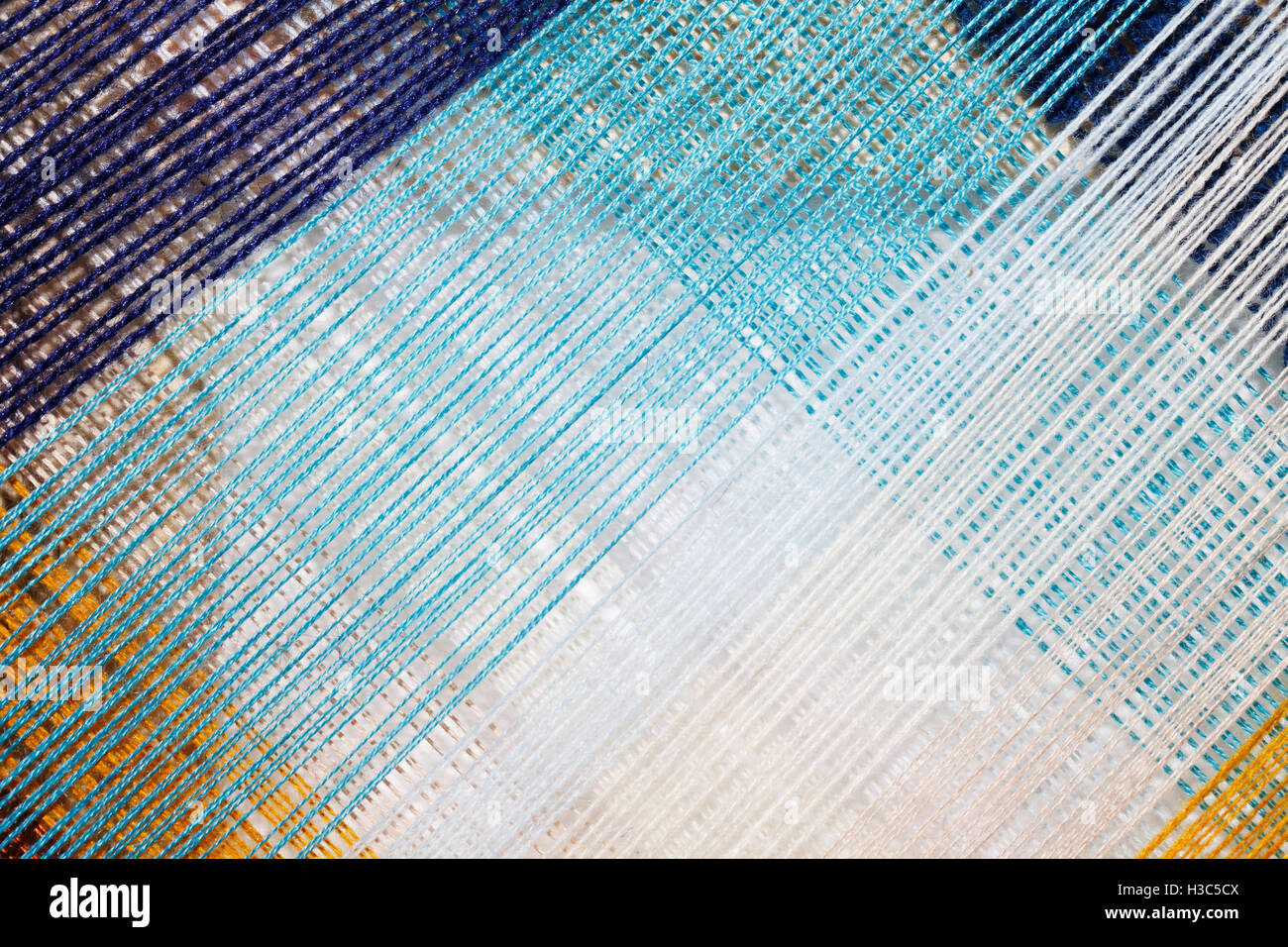 bright abstract background of colored thread intersecting diagonally ...