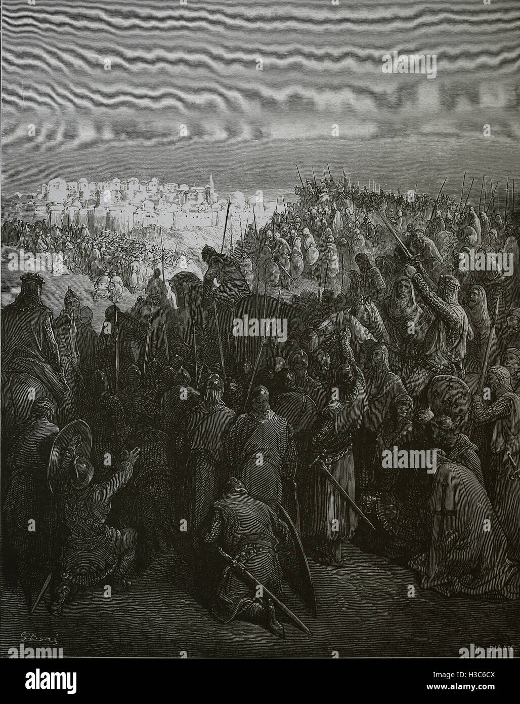 First crusade jerusalem hi-res stock photography and images - Alamy